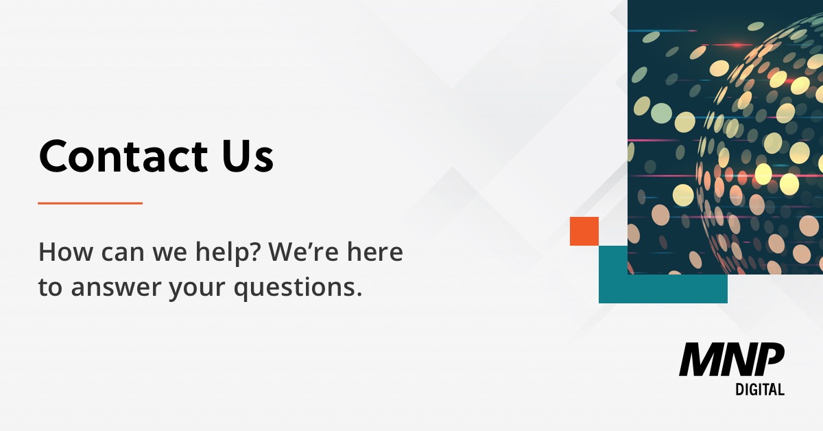 Contact us - MNP Digital